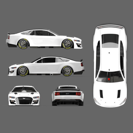 Motorsport Graphics | 2D/3D Race Car Model Templates | Custom Design