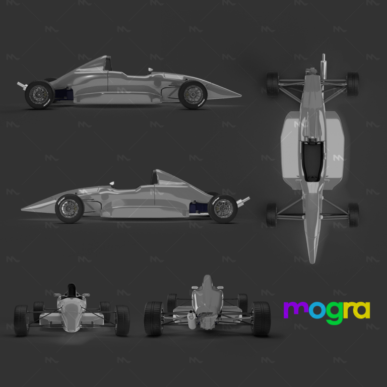 Formula Ford Spectrum Premium Livery Template - Motorsport Graphics