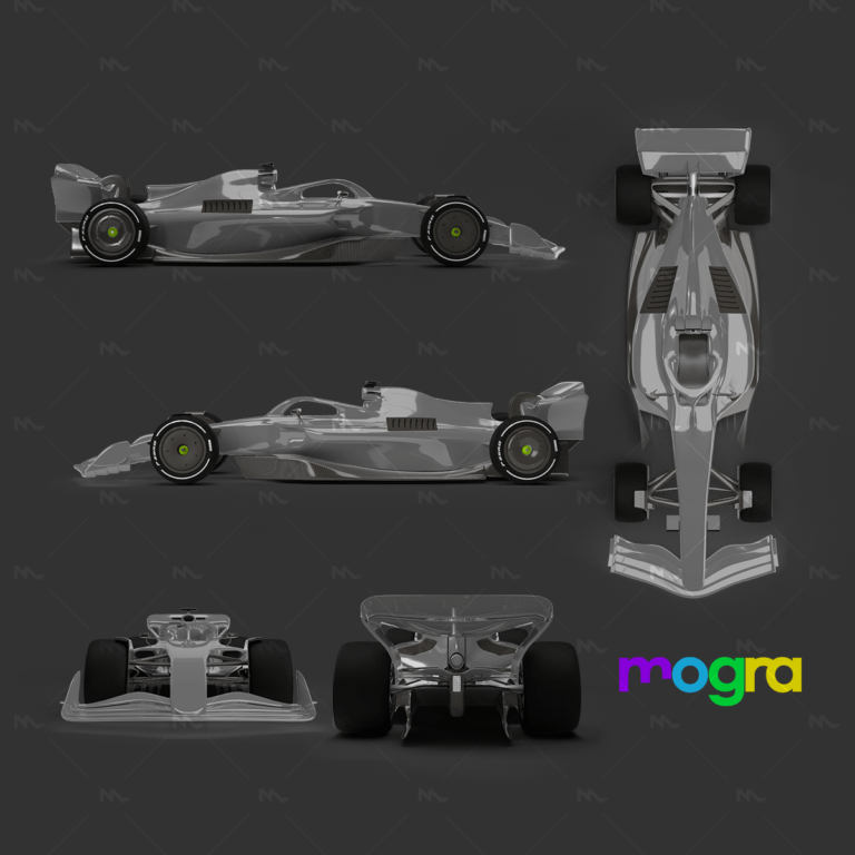 Formula 1 2022 Premium Livery Template - Motorsport Graphics