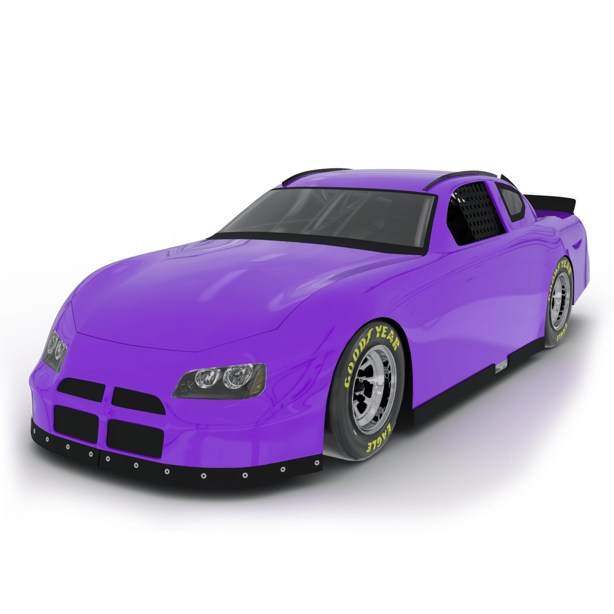 NASCAR Gen 4 Dodge Charger 3D Livery Template Model - Motorsport Graphics