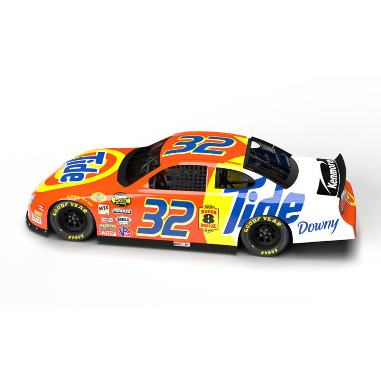 NASCAR Gen 4 Ford Taurus 3D Livery Template Model - Motorsport Graphics