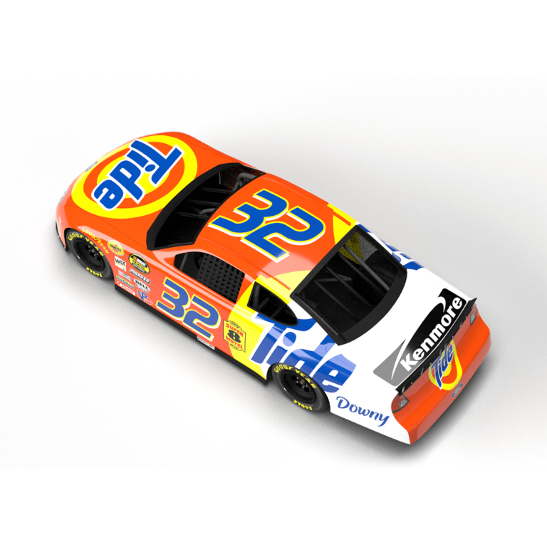 NASCAR Gen 4 Ford Taurus 3D Livery Template Model - Motorsport Graphics