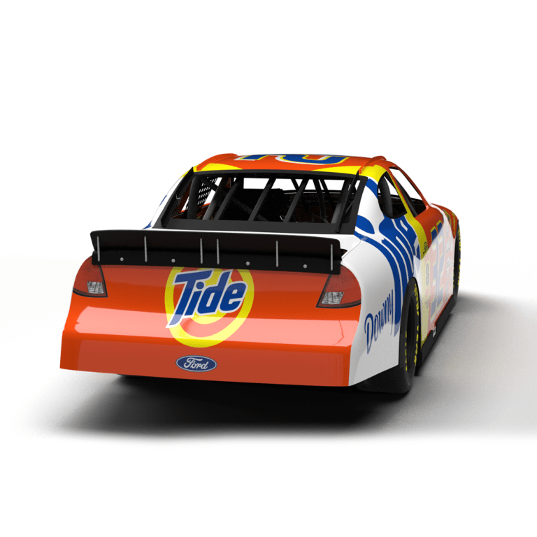 NASCAR Gen 4 Ford Taurus 3D Livery Template Model - Motorsport Graphics