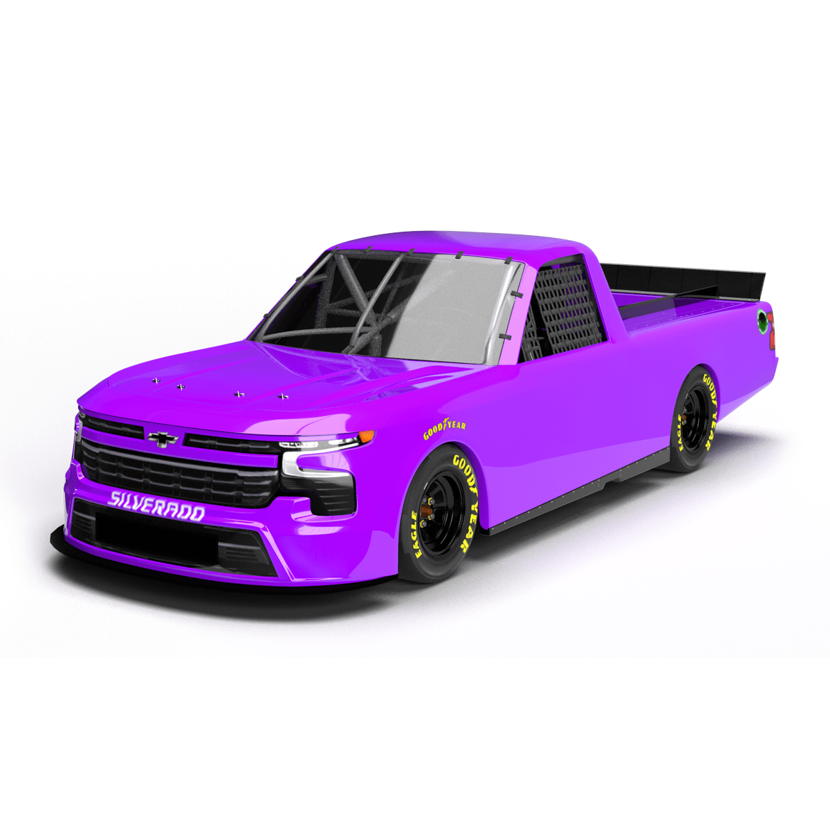 NASCAR Camping World Chevrolet Silverado 2022 3D livery template model ...