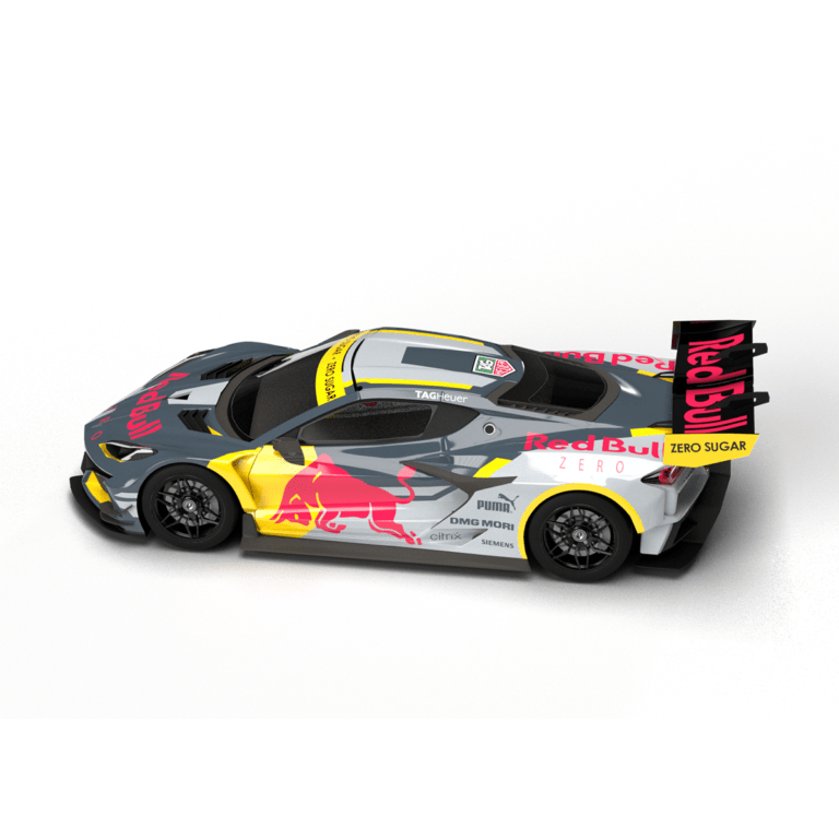 Chevrolet Corvette C8 GT3 3D livery template model - Motorsport Graphics
