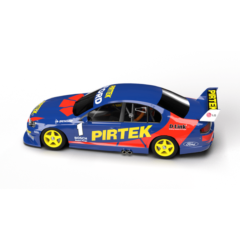 V8SC Ford Falcon BA BF 3D livery template model - Motorsport Graphics